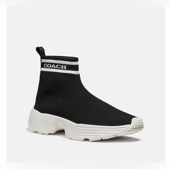 Coach | Shoes | Coach C23 Knit Sock Sneakers 55b | Poshmark